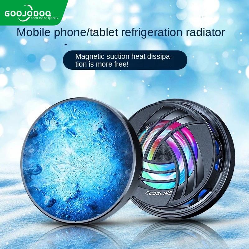 Goojodoq Cooling Pad Magsafe HP Cooling Magnetic Fan Radiator Wireless ...