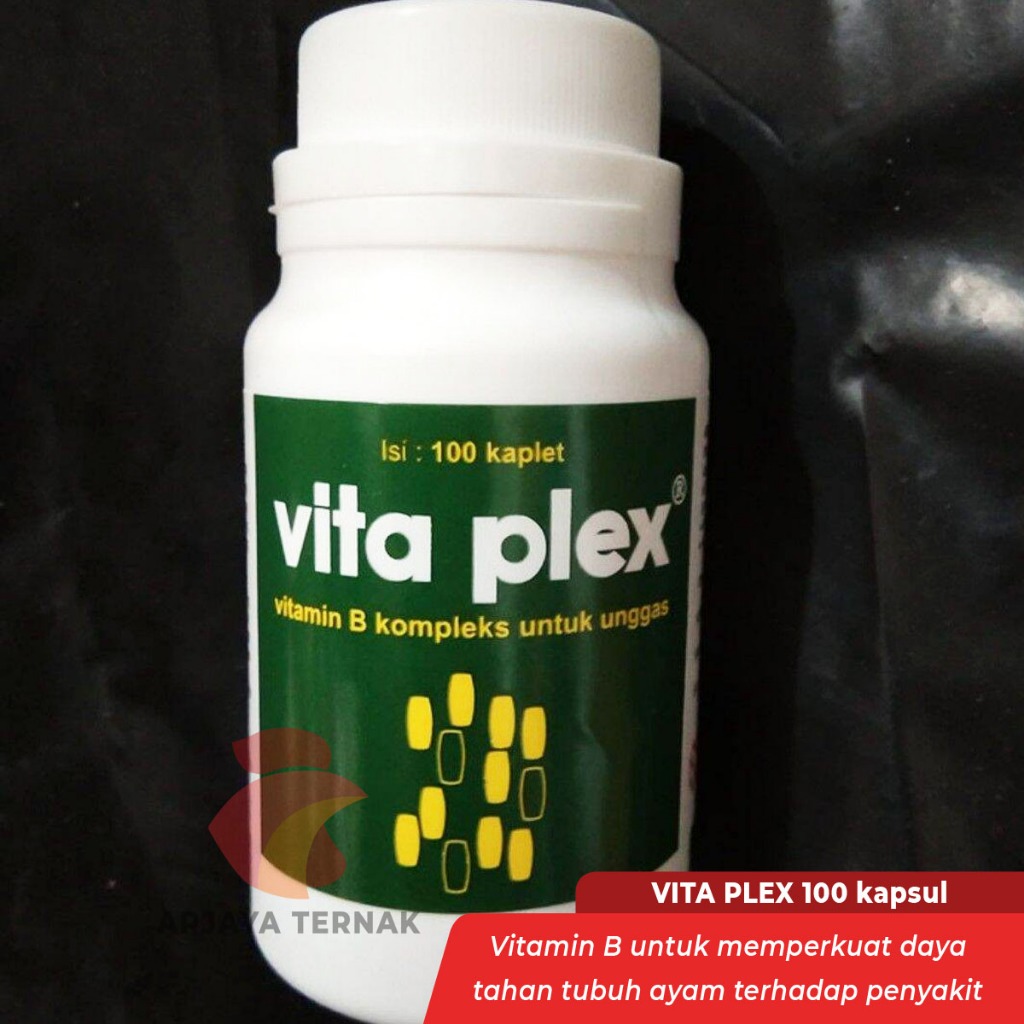 Vita Plex 100 capsules Accelerates vitaplex chicken growth | Shopee ...