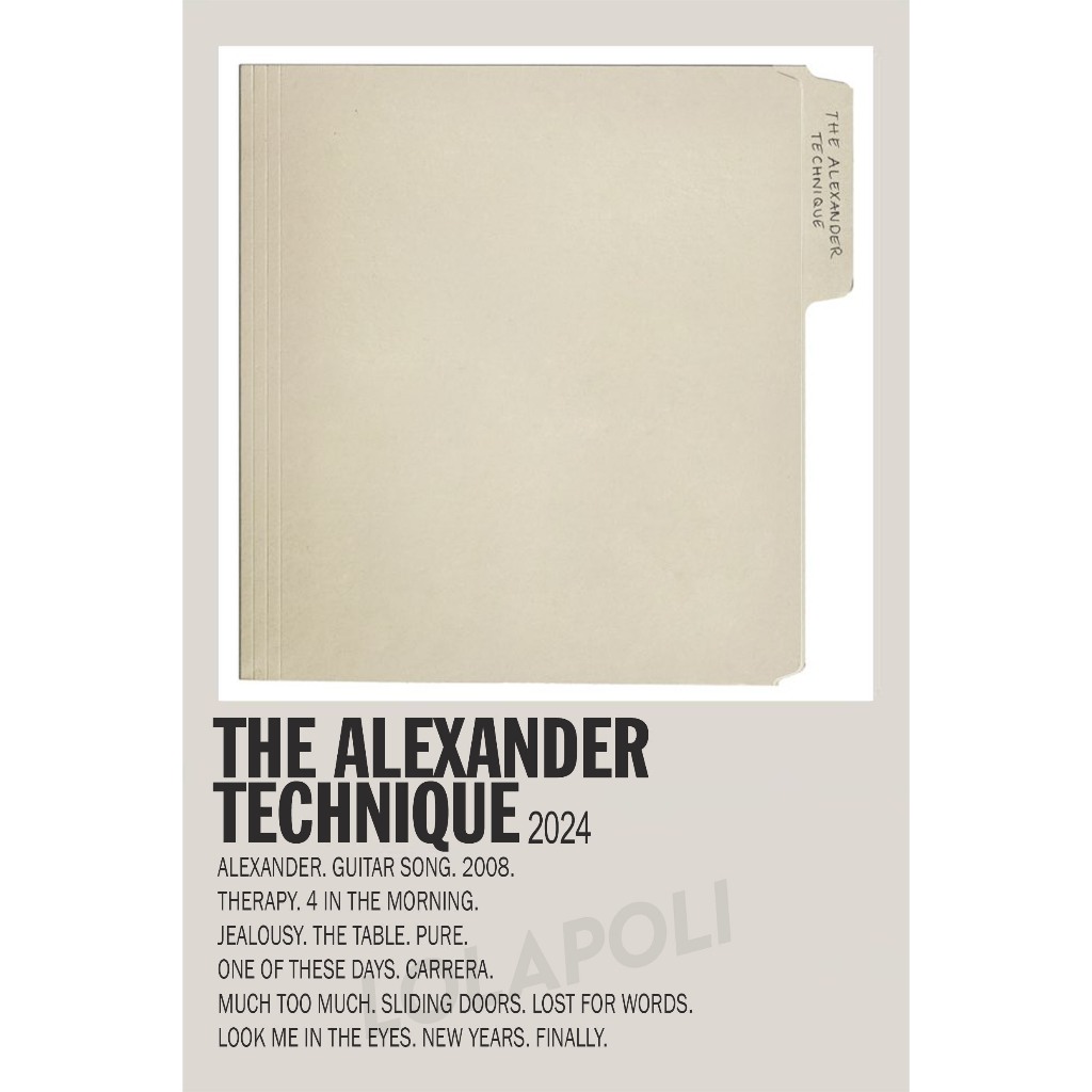 The Alexander Technique Album Cover Poster - Rex Orange County | Shopee ...
