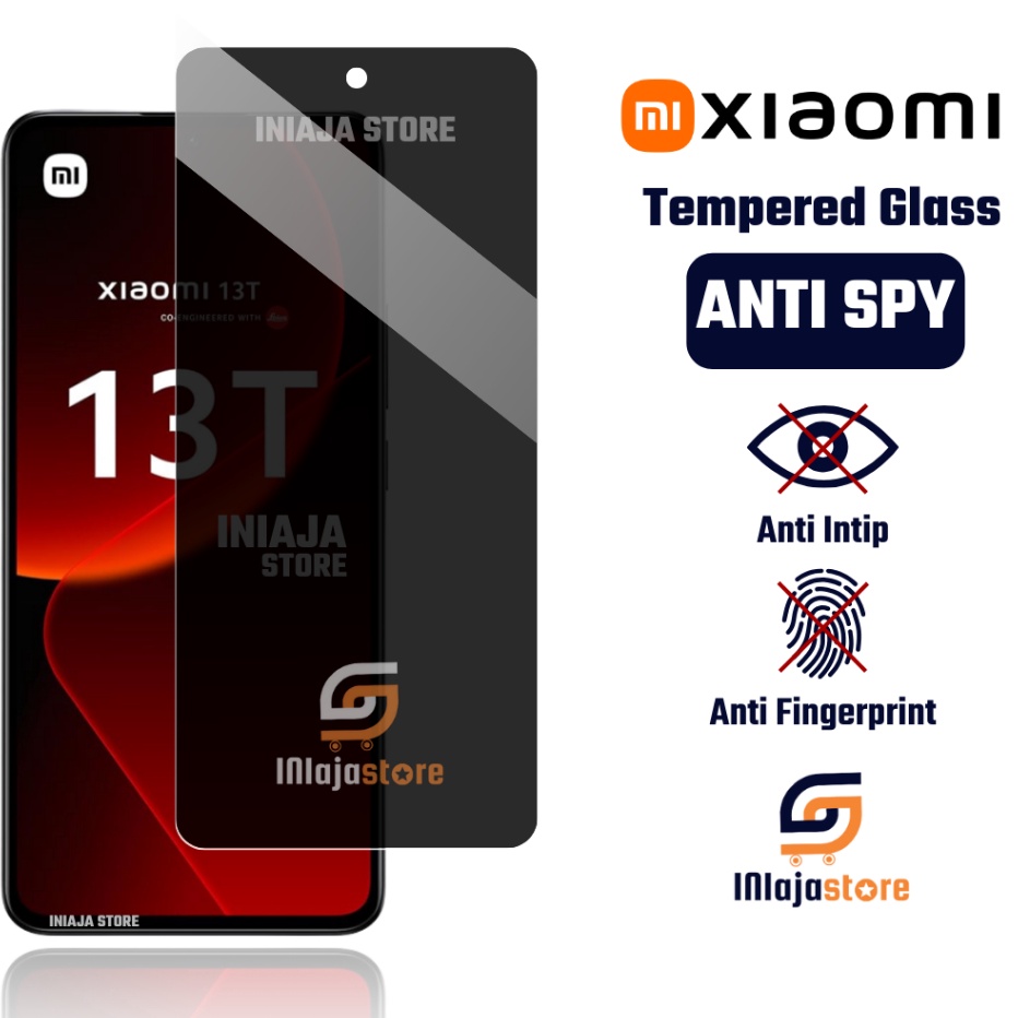 LAYAR Clearing WAREHOUSE Tempered Glass Anti Spy Mi 14T 14T Pro 13T 13T Pro 12T 12T Pro 12 12 ...