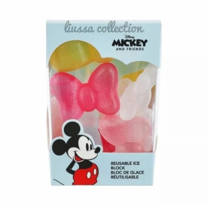 Miniso Ice Cubes - Mickey Mouse Collection Reusable Ice Block 12 Pcs ...