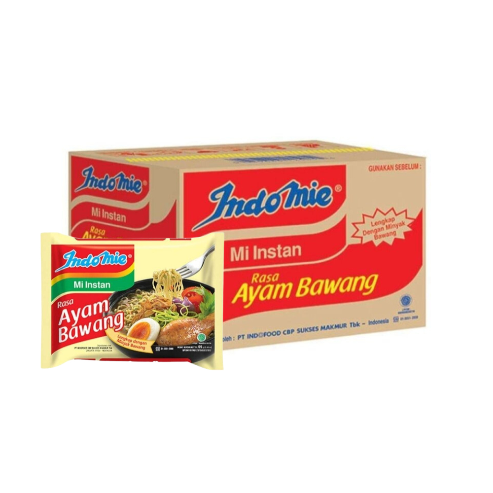 Indomie 1 DUS FRIED CHICKEN RENDANG CABE IJO POP GEPREK ONION CURRY ...