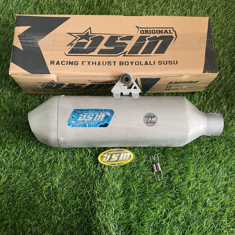 Original KTM SANBLAST EMBLEM TITANIUM EXHAUST DSM RACING KTM EXCEL TLR ...
