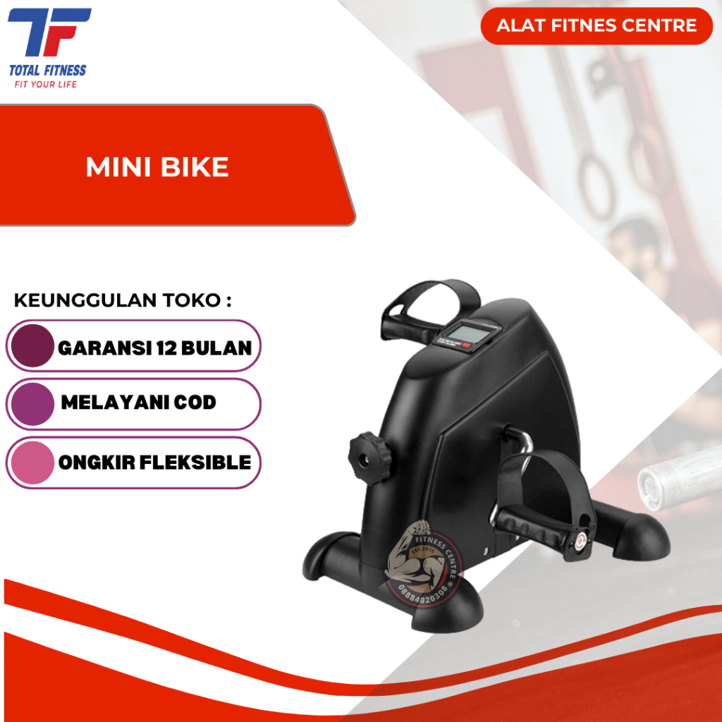 Total Fitness Mini Bike Therapy Bike Sports Equipment - Therapy Bike ...