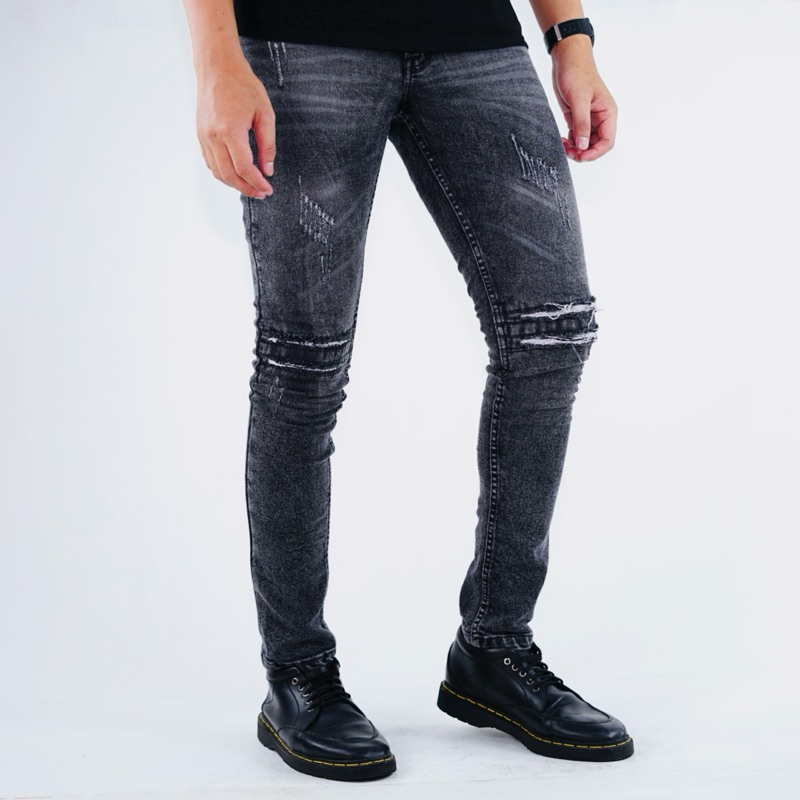 Bozrvk RIPPED JEANS | Ripped Denim Trousers | Ripped Denim Pants ...