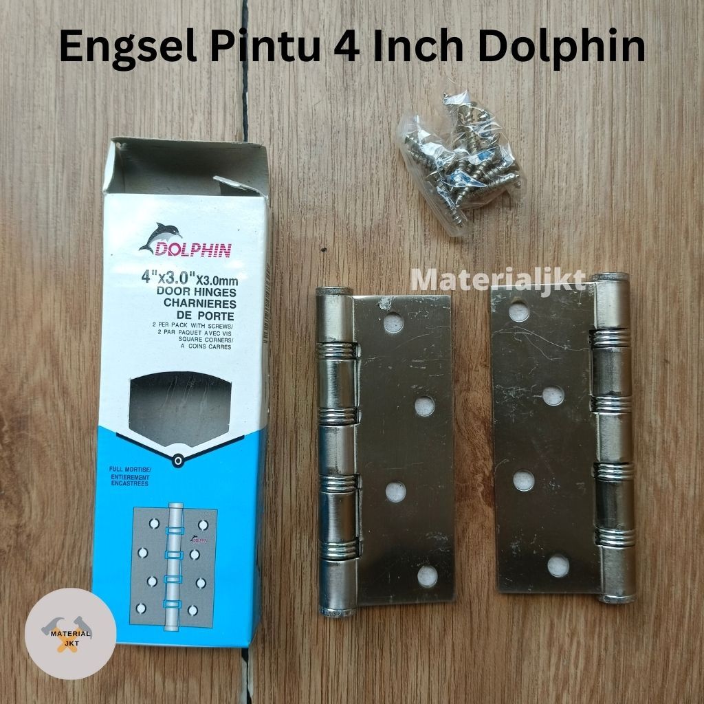 4 INCH DOLPHIN DOOR HINGE / DOOR HINGE | Shopee Malaysia