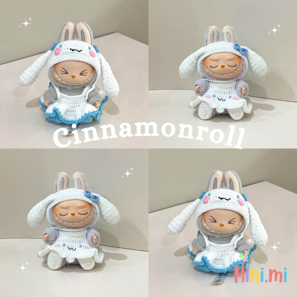 Cinnamoroll PUMPKIN CLOTHES | Costume Crochet Labubu v1 v2 | Shopee ...