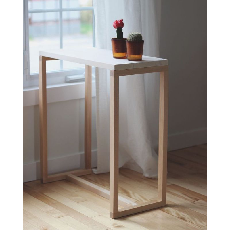 KAYU Minimalist Vintage Wooden Console Table / Wooden Retro Vintage ...