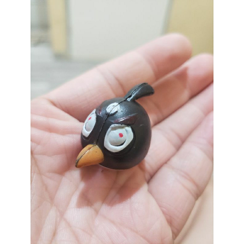 HITAM Action FIGURE SALE BLACK ANGRY BIRD BLACK CARTOON BIRD CARTOON ...