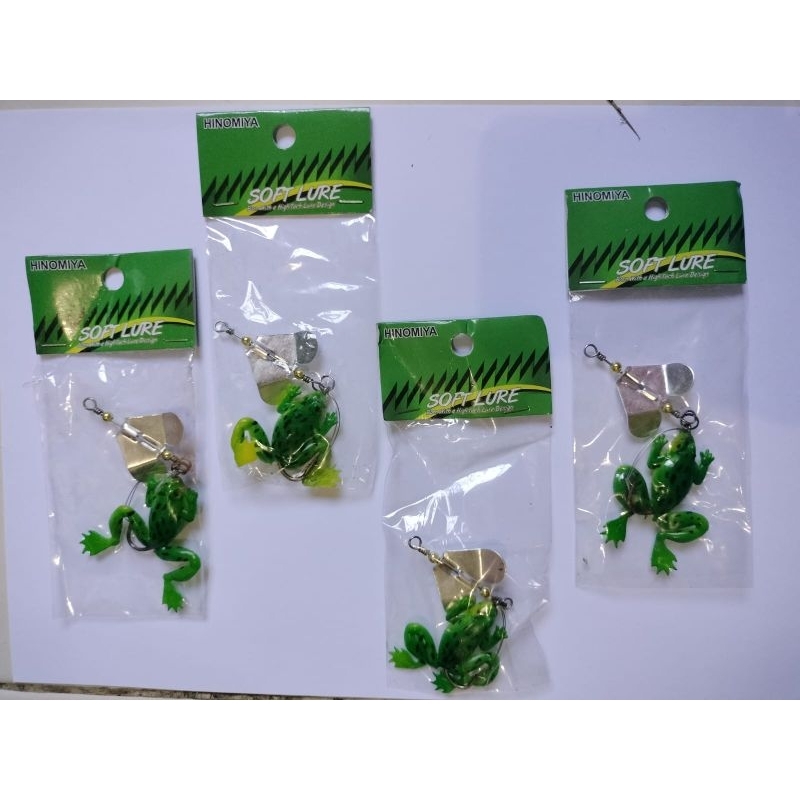 Hinomiya Frog Softlure SPI Propeller Fishing Bait | Shopee Malaysia