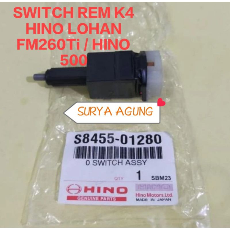 K4 BRAKE SWITCH / HINO LOHAN FM260Ti / HINO 500 BRAKE PEDAL SWITCH ...