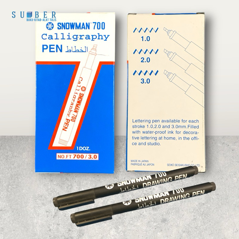 Calligraphy Pen / Khot Khat Arabic Snowman Pen | Shopee Malaysia