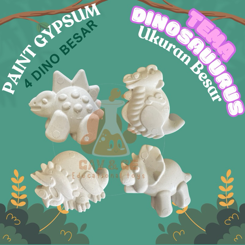 GYPSUM PAINTING GYFSUM / COLORING STATUE CHILDREN'S GYPSUM / LARGE ...
