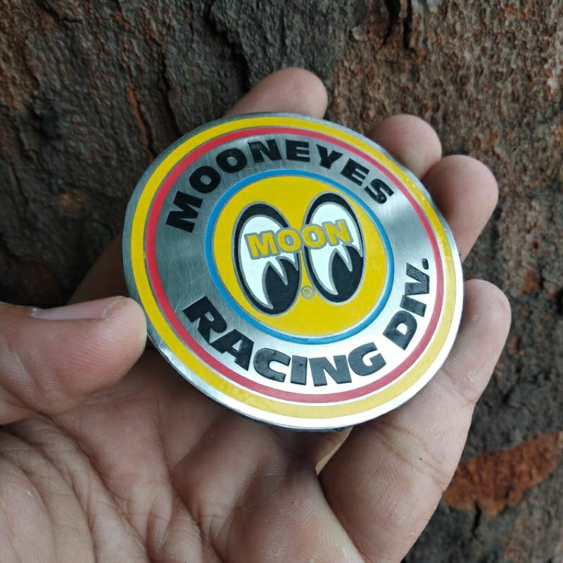 Mooneyes racing div Stainless Emblem | Shopee Malaysia