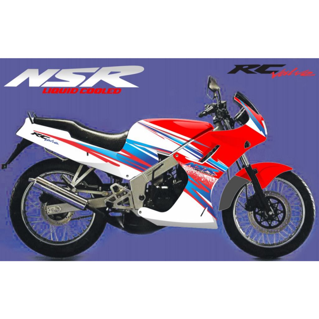 Honda Nsr r 150 Old Model Ori Sticker Color Variations | Shopee Malaysia