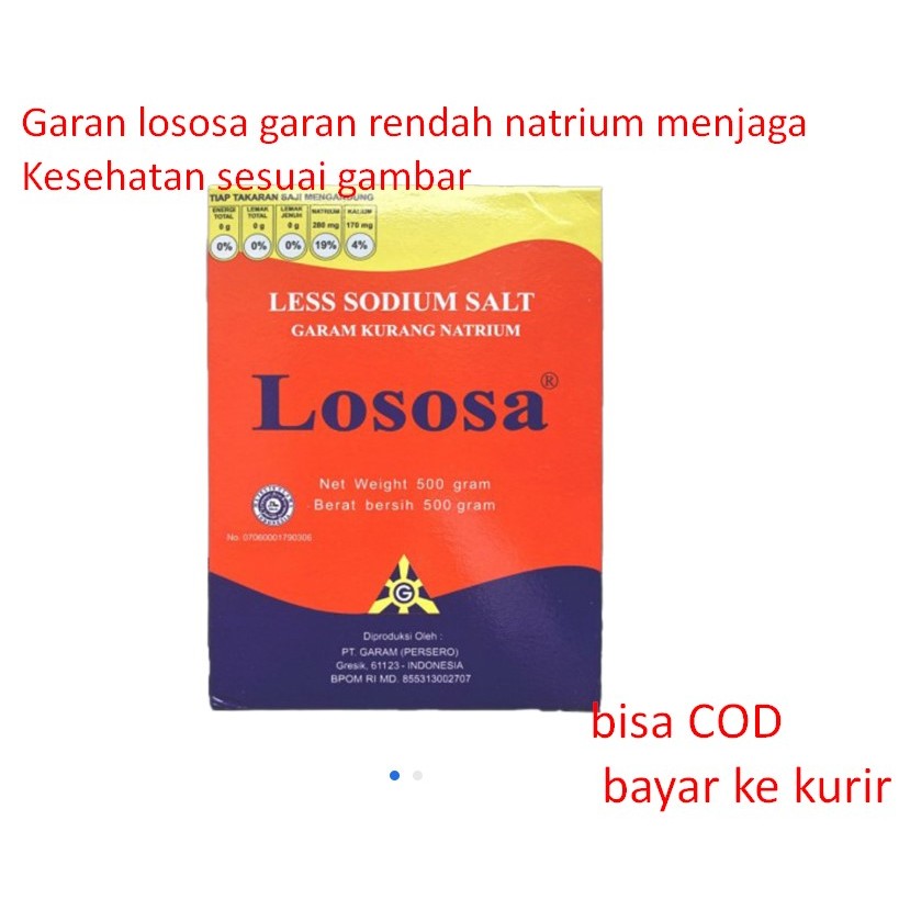 Garam lososa garam rendah natrium menjaga Kesehatan sesuai gambar ...