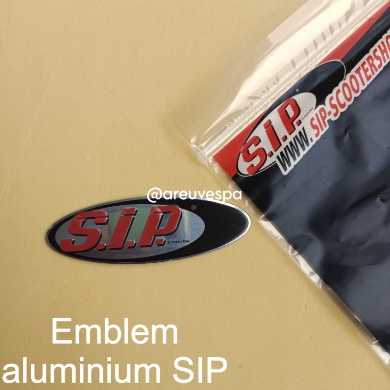 Sip Logo Aluminum Emblem (ORIGINAL) | Shopee Malaysia