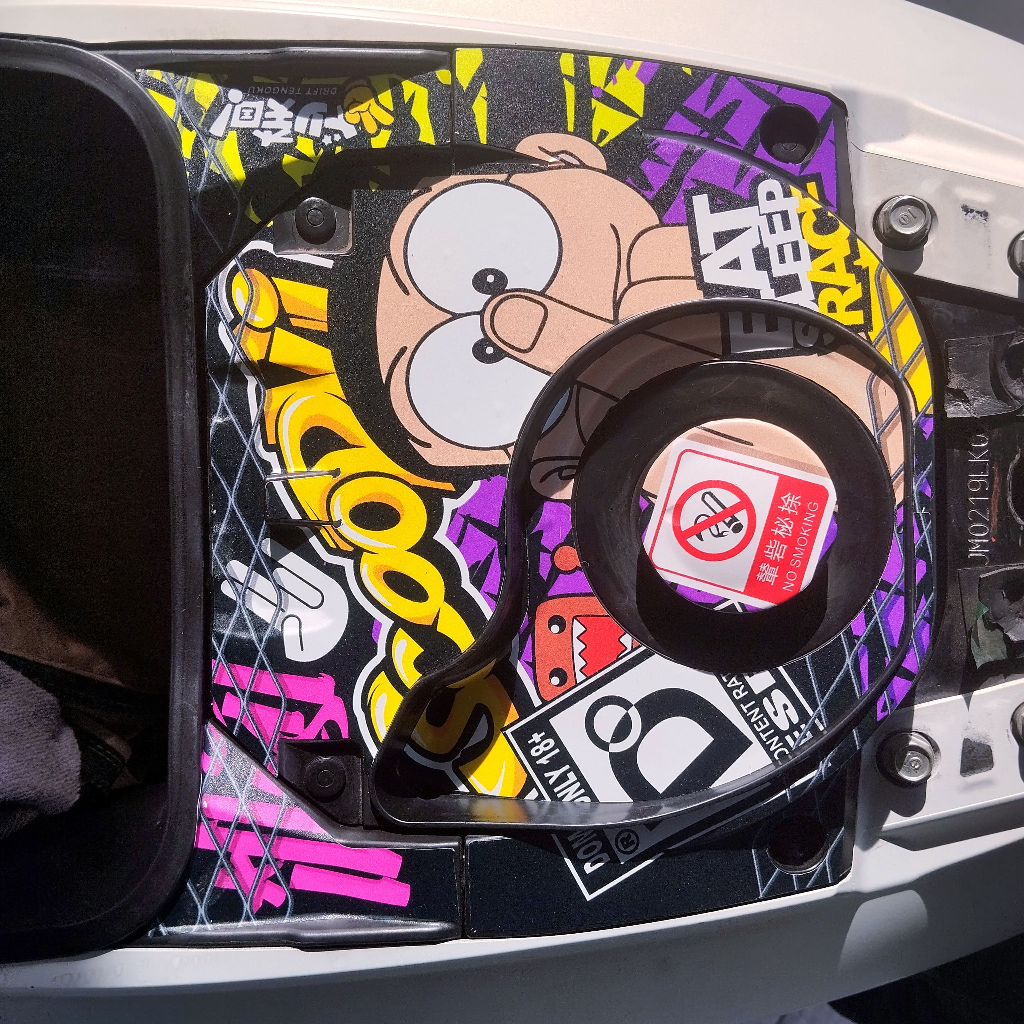 New SCOOPY TANK STICKER 2020 2021 2022 2023 SCOOPY STRIPING ANTI FADE ...