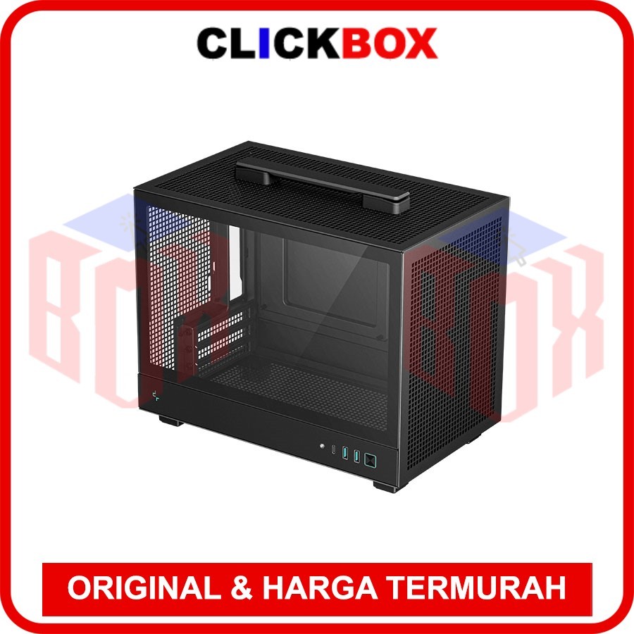 Deepcool CH160 Black Ultra Portable mini-ITX Computer Case | Shopee ...