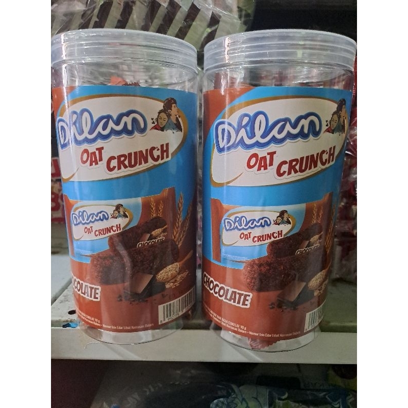 Dilan Choco Oat Crunch Jar contains 25 pcs | Shopee Malaysia