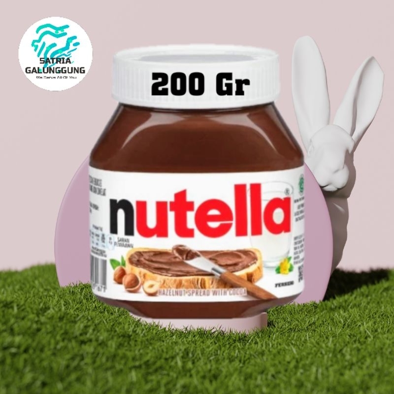 Nutella Chocolate Hazelnut Spread 200gr Viral Premium Chocolate ...