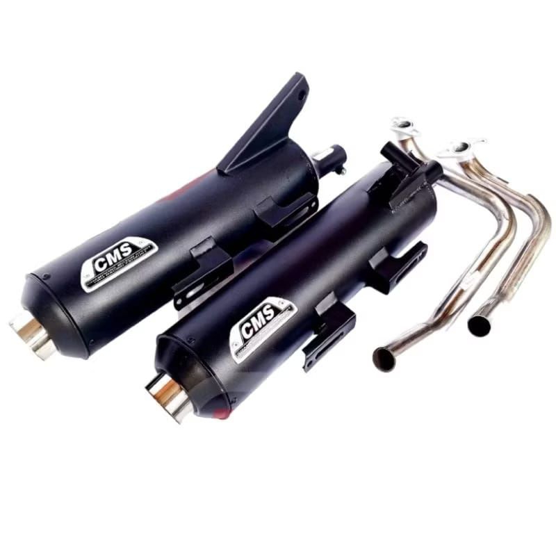 Shijiro model racing std exhaust Copy CMS/DRACO Tube Vario Ngebas Cool ...