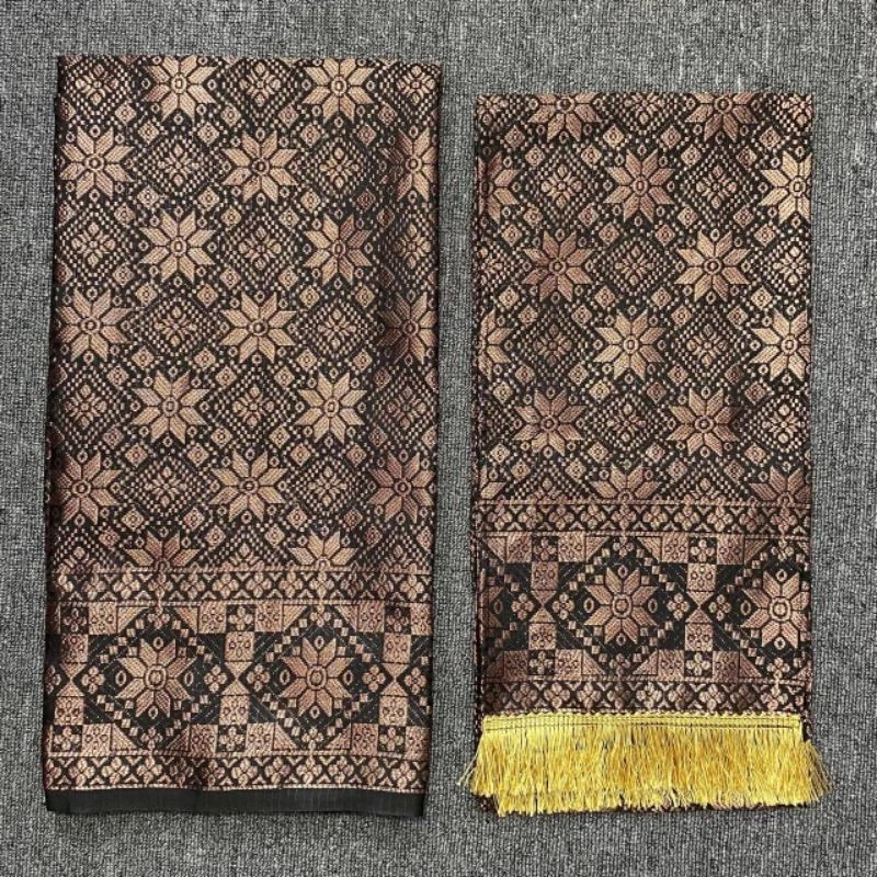 Songket lilit palembang / subordinate kebaya / traditional songket ...