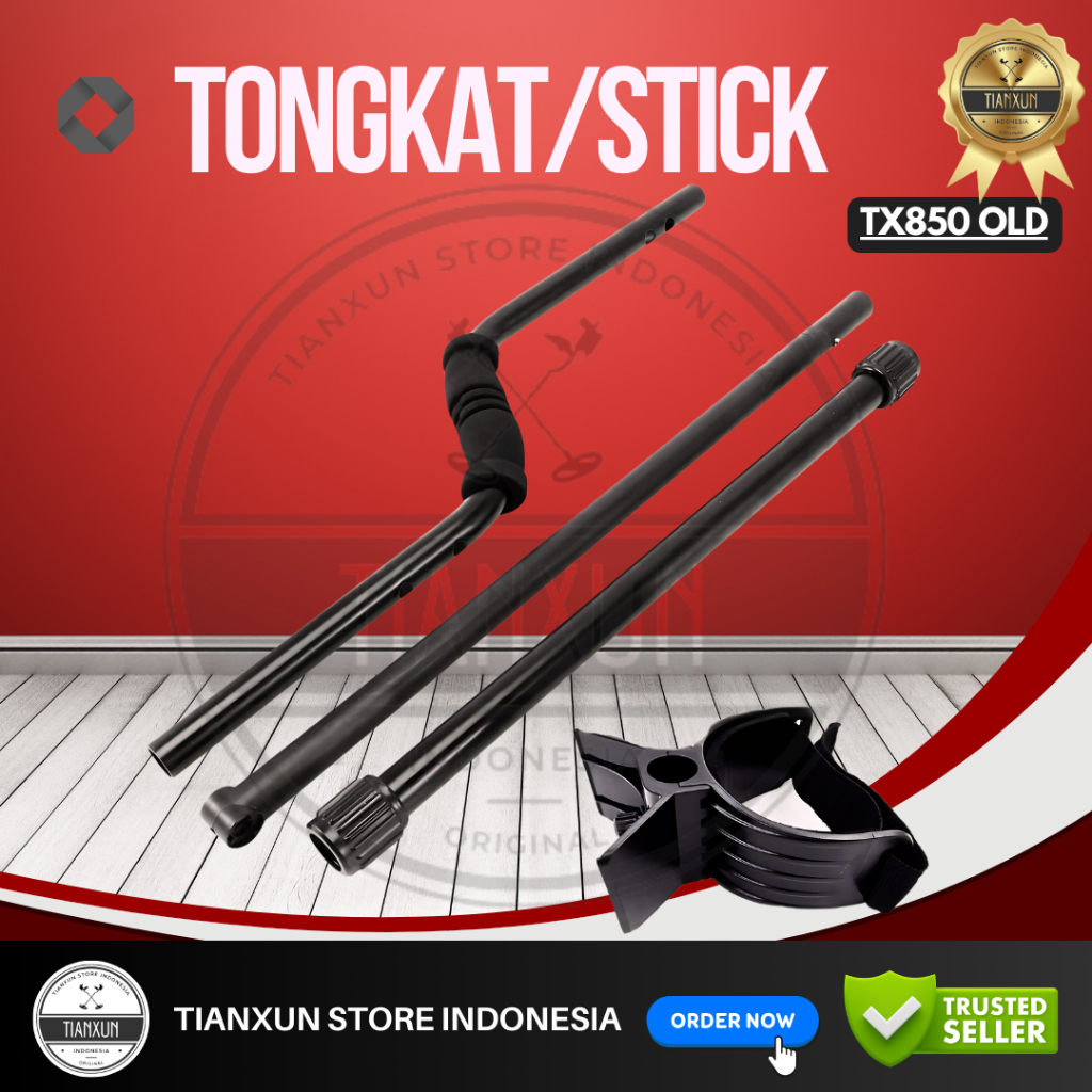 MESIN Original STICK SPARE PARTS/METAL DETECTOR STICK TX850 OLD METAL ...