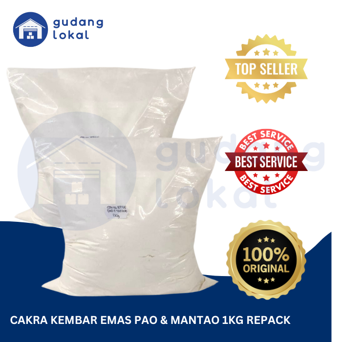 Cakra Kembar Emas Wheat Flour Pao & Mantao Bread 1Kg | Shopee Malaysia