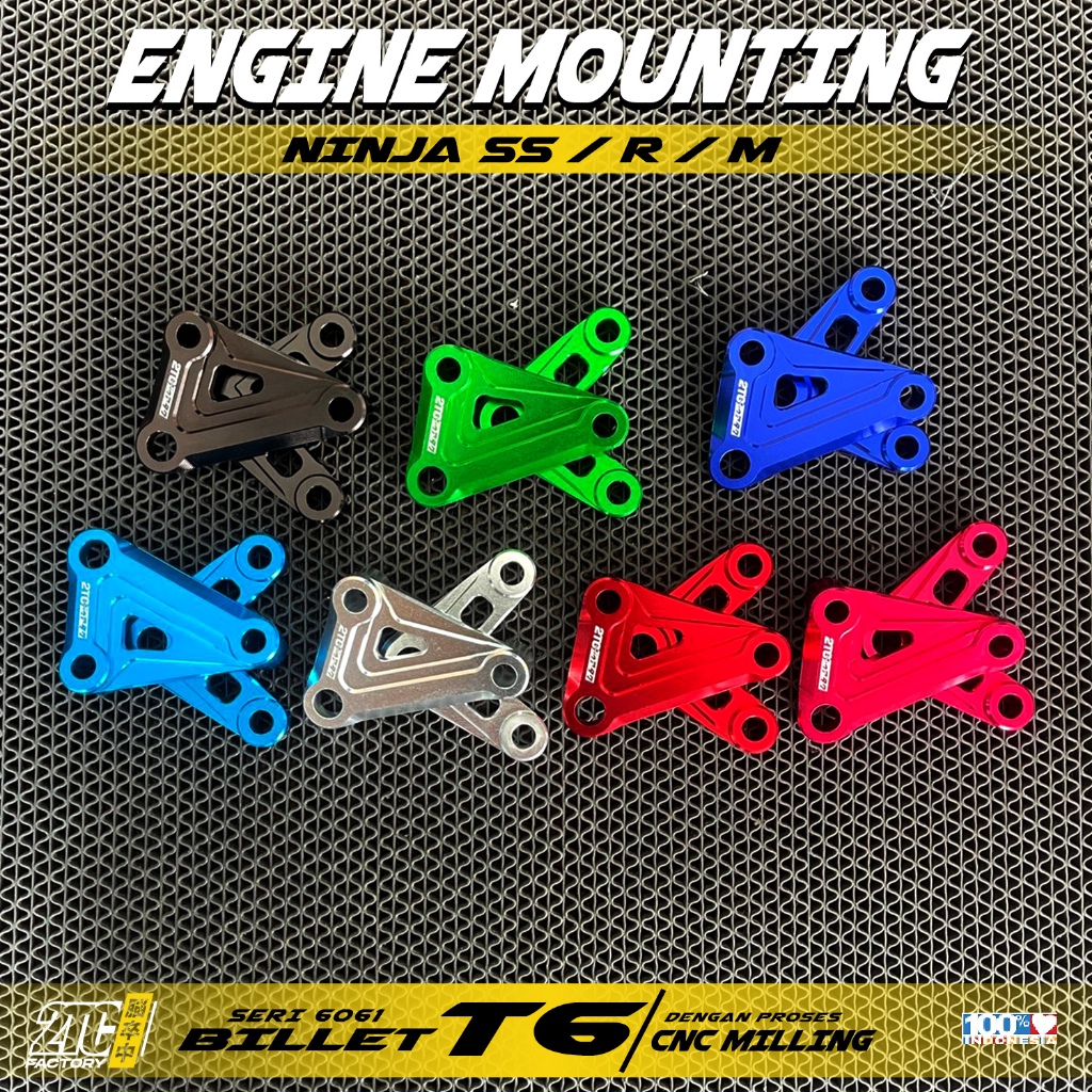 MESIN Engine MOUNTING ENGINE MOUNTING ENGINE BRACKET NINJA R SS M KIS ...