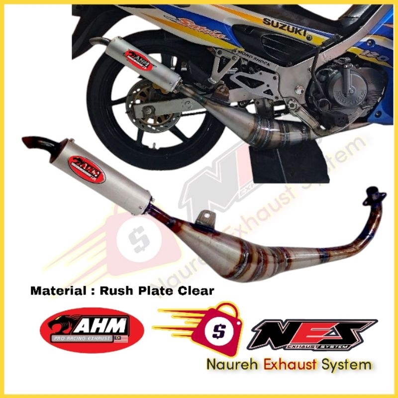 Ahm PRO RACING EXHAUST SUZUKI RG SPORT110 RGV120 RGV RGX | Shopee Malaysia