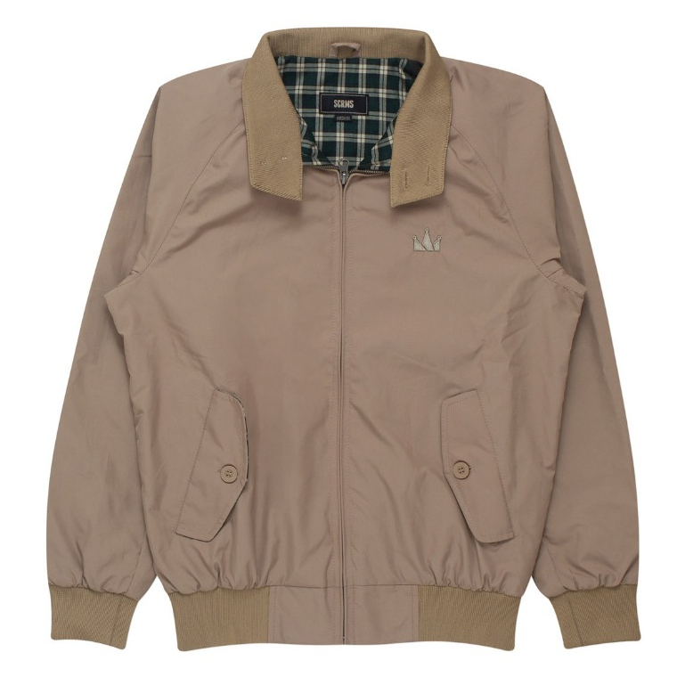 Newest Screamous Jacket Harrington CLETO CREAM | Shopee Malaysia