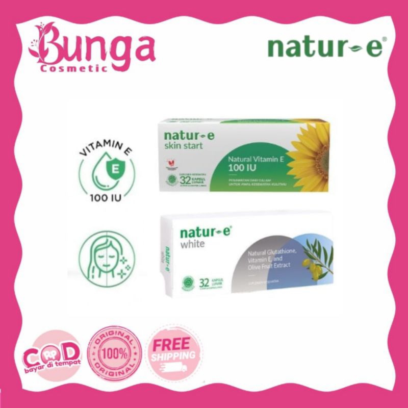 Natur-e Daily Nourishing Vitamin-E 100 IU White capsules | Shopee Malaysia