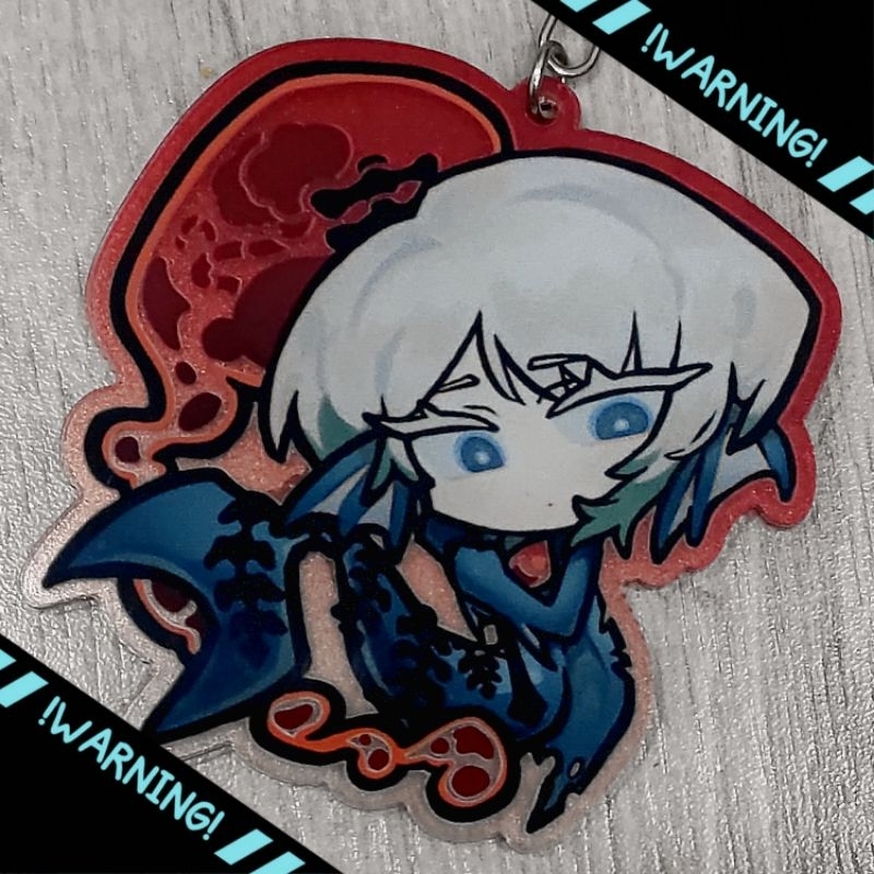 Faust Fluid Sac EGO Translucent Keychain Limbus Company Fanart By ...