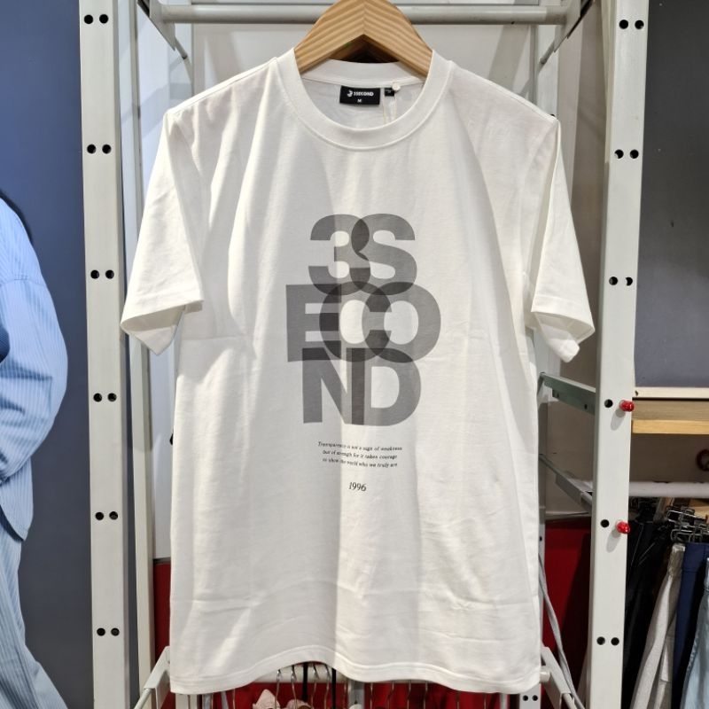 3second Men's T-Shirt Short Sleeve Regular Fit Logo Script Dmx Original ...