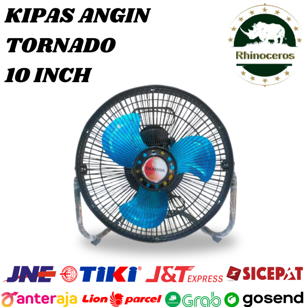 Iron Tornado Fan 10 Inch Desk Fan Electric Floor Table Sitting Fan Home ...
