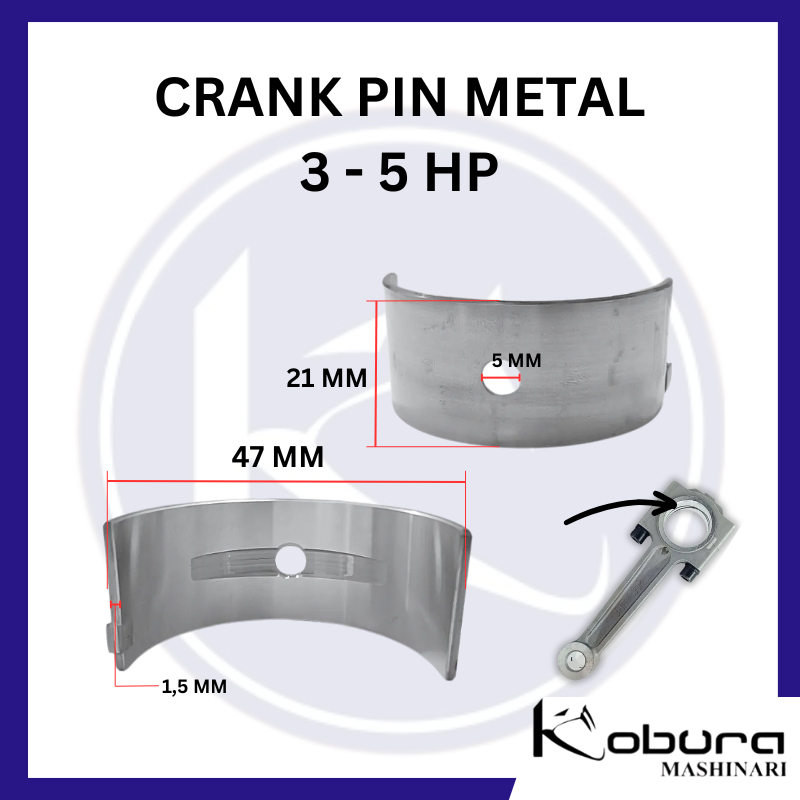 Crank Pin Metal 3 - 5 HP Metal Road Metal Handlebar Air Compressor Air ...