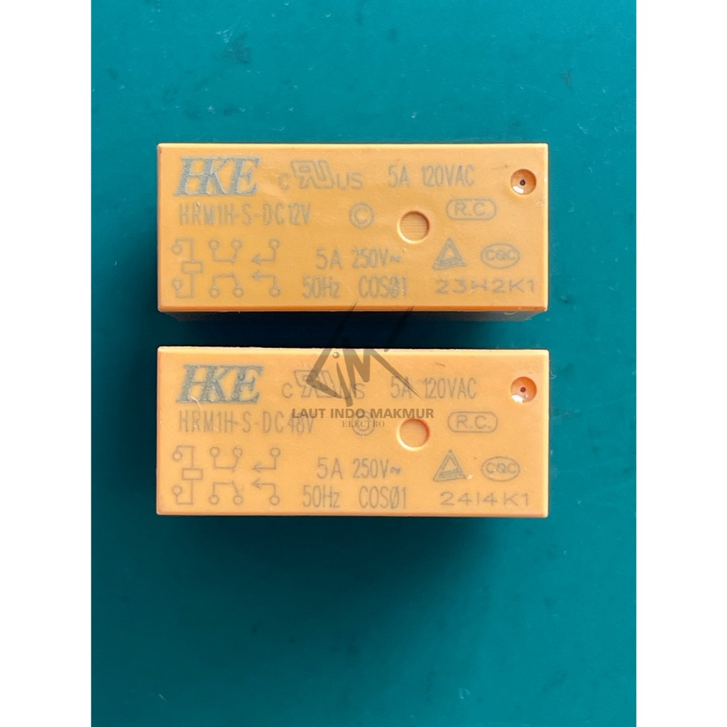 Relay HKE 8PIN BIG 12V / 48V HKE 8 PIN BIG HRM1H-5A RELAY 12VOLT ...
