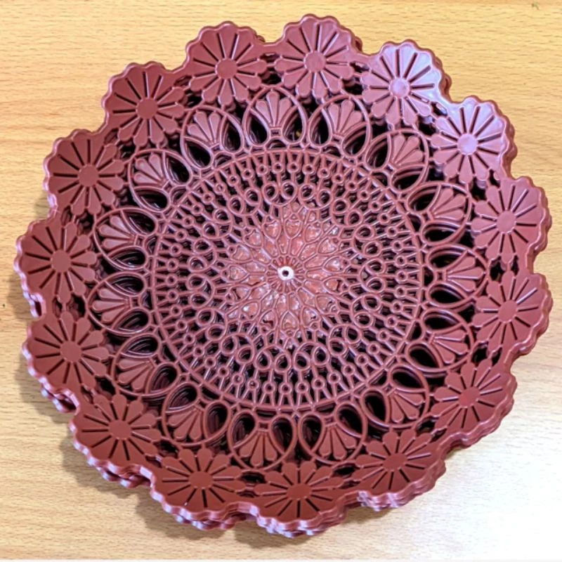 P (P5) FLOWER PLATES PACKAGE PRICE 1 DOZEN FLOWER MOTIFS (12 PCS ...