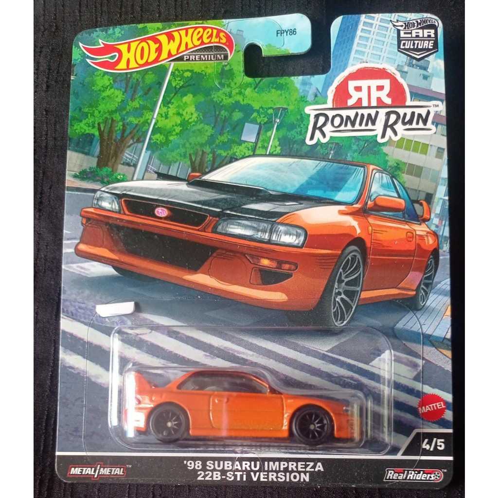 98 Subaru Impreza 22B-STi Version Orange Ronin Run Car Culture Hot ...