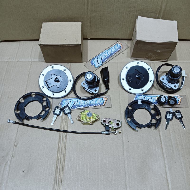CONTACT KEY TANK KEY MIDDLE BODY KEY SET NINJA R SS RR OLD | Shopee ...