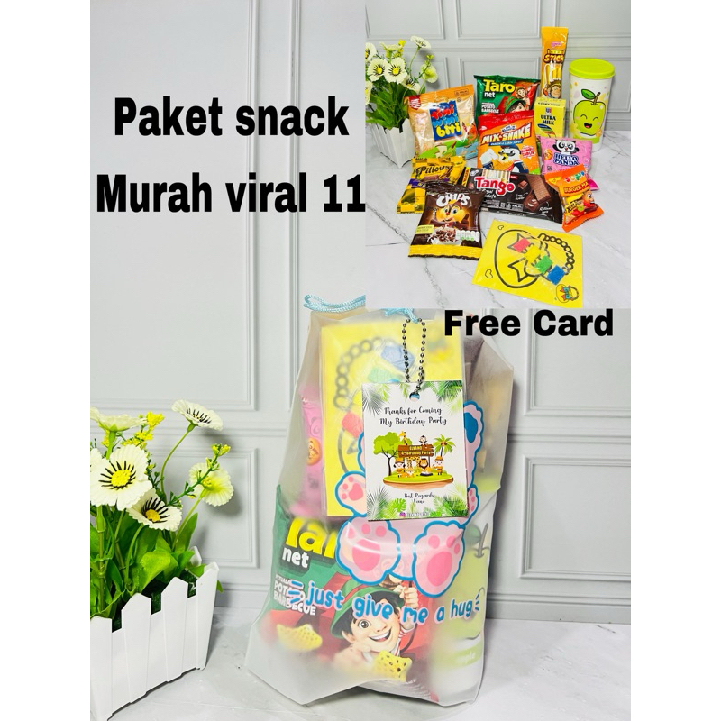 Children's birthday snack packages / birthday souvenirs / birthday ...