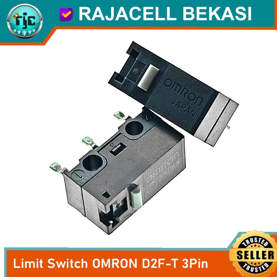 Micro Switch Omron D2F-01F-T Original Made in JAPAN D2F-T Limit Switch ...