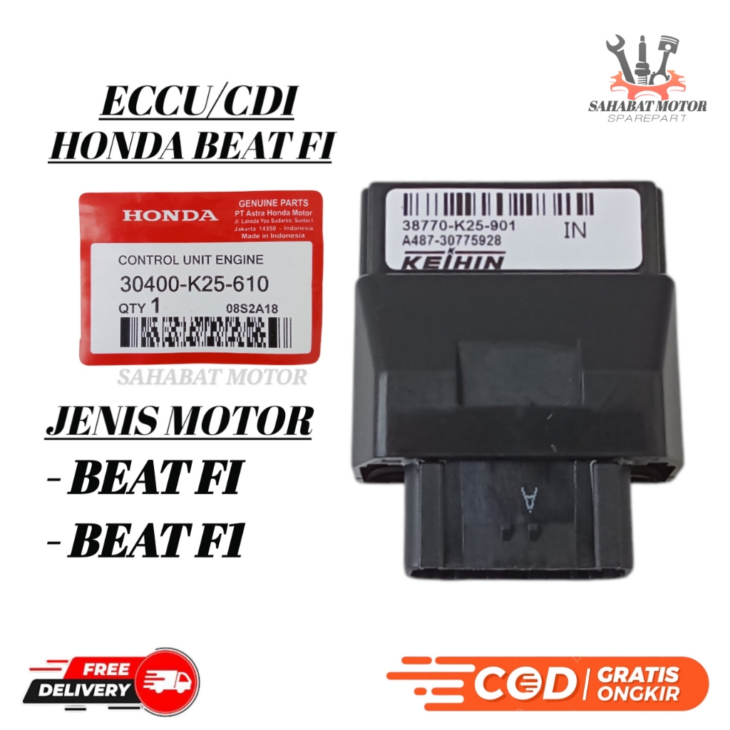 Ecu ecm cdi Ecu brand honda beat fi beat f1 | Shopee Malaysia