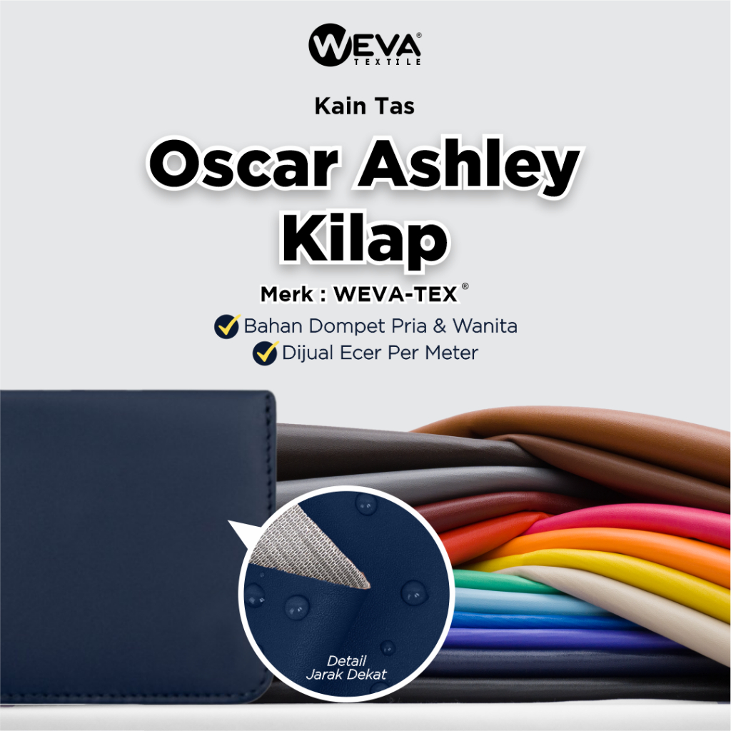 Ashley OSCAR BAG FABRIC MATERIAL SYNTHETIC IMITATION LEATHER/ WALLET BAG MATERIAL/ SOFA/ BEAN ...