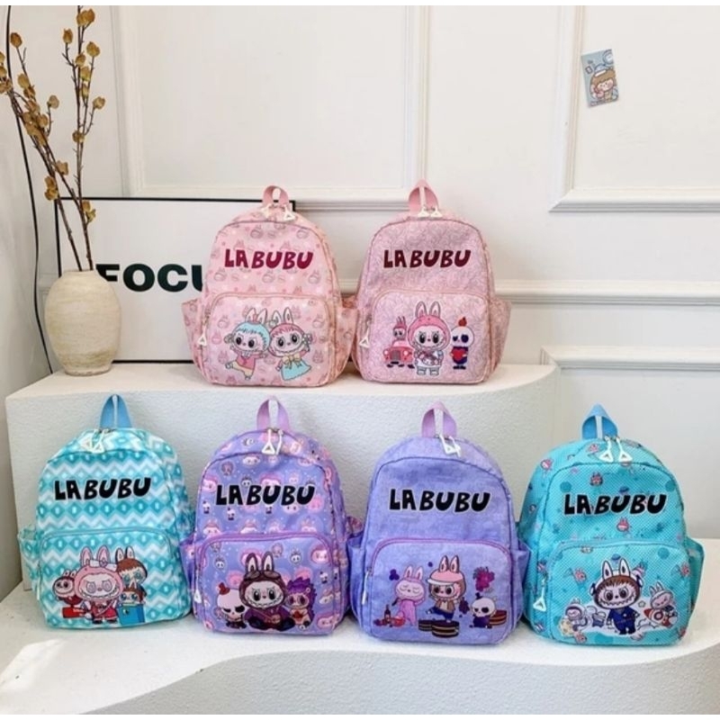 Labubu Backpack Labubu Kawaii Children's Bag Labubu Backpack The ...