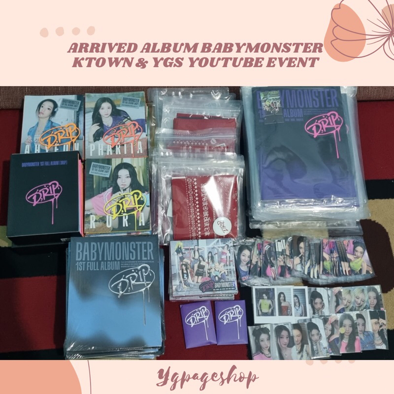 Ready DRIP ZIPLOCK BABYMONSTER ALBUM | Shopee Malaysia