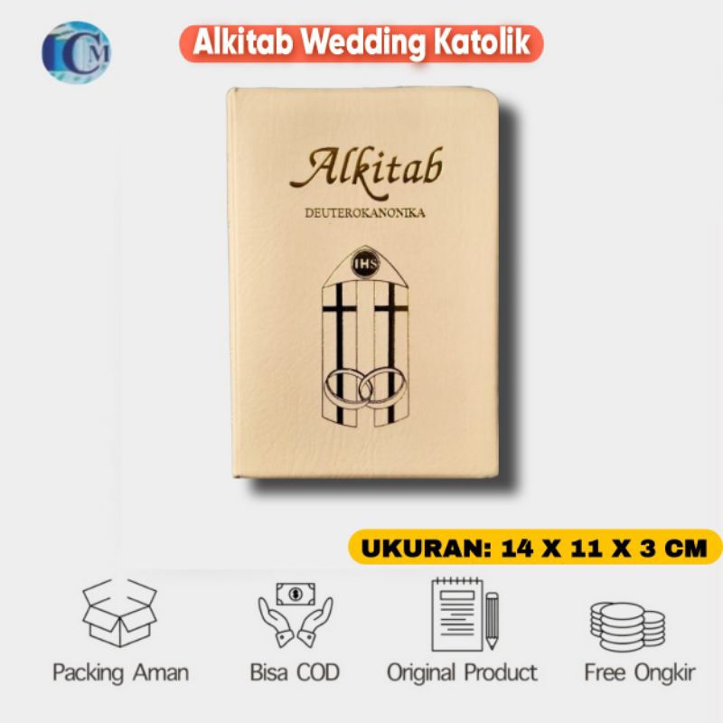 Medium Size Catholic Wedding Bible (Bible 052 TB2) | Shopee Malaysia