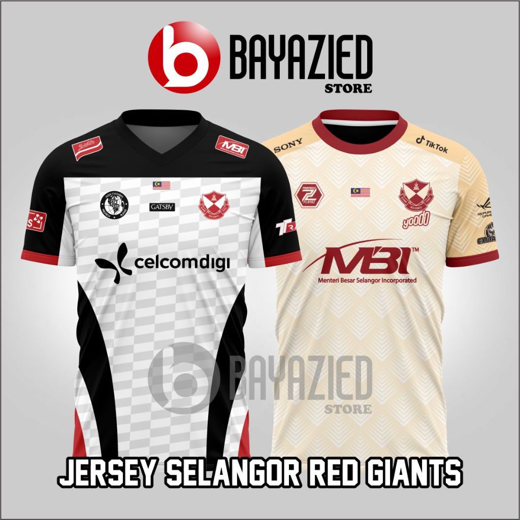 Red Giants Kaos SRG Malaysia Team Jersey | Shopee Malaysia