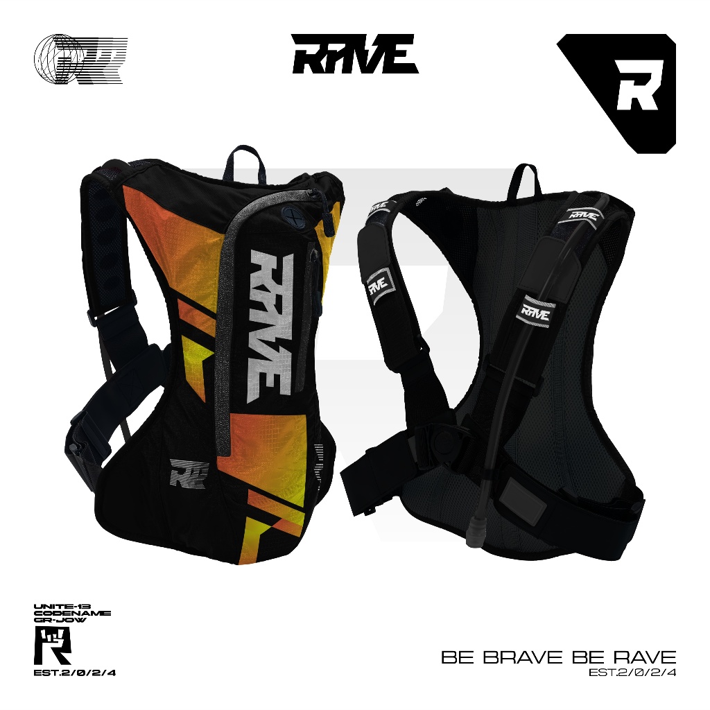 RAVE RACEGEARS - Hydropack Enduro 2L Hydration Pack Revhine Bag ...